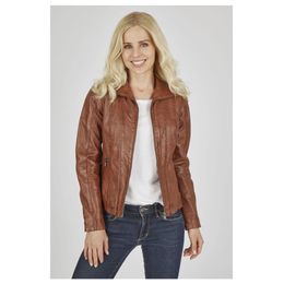 7eleven Lederjacke SEALLY in tabak | Gr.: 48