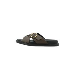 Cashott Sandalen CASAMANDA in Dark Brown | Gr.: 39