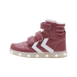 Hummel Klettverschluss Sneaker Stadil Flash Lebensstil Kinder in DECO ROSE | Gr.: 34