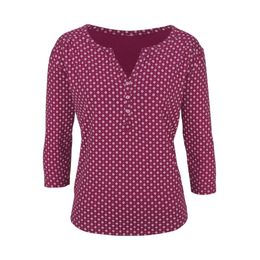 Lascana Blusenshirt in beere | Gr.: 44-46