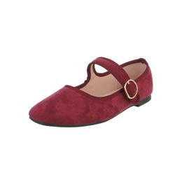 Ital-Design Ballerina in Weinrot | Gr.: 41