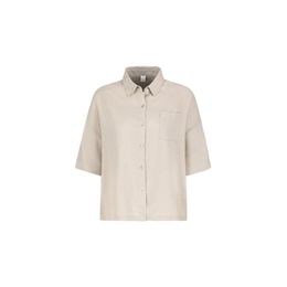 Eight2Nine Halbarmbluse in light sand | Gr.: M