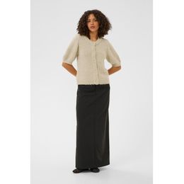 Kaffe Strickjacke KAemelie Regular fit in Feather Gray Melange | Gr.: L