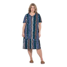 Ulla Popken Midikleid in marine | Gr.: 54-56