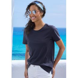Beach Time T-Shirt in creme, koralle, navy | Gr.: 32/34