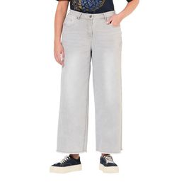 Ulla Popken Jeans in light grey denim | Gr.: 50 - Normalgr&ouml;&szlig;e