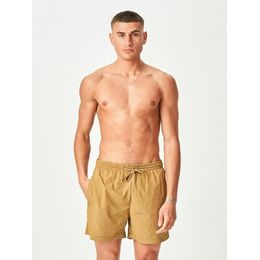 TeeShoppen Badeshorts Premium Badeshorts in Khaki | Gr.: XXL