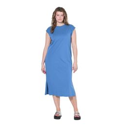 Studio Untold Jerseykleid in jeansblau | Gr.: 54-56
