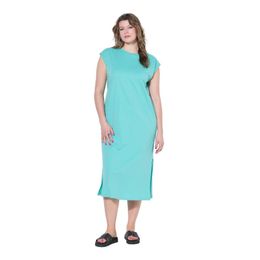 Studio Untold Jerseykleid in blaumint | Gr.: 46-48