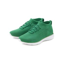Lascana Sneaker in gr&uuml;n | Gr.: 39