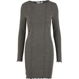 Noisy may Day Dress in medium grey melange | Gr.: S