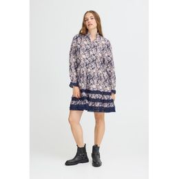 Pulz Kleid PZPERNILLE Feminine in Dark Blue Paisley Printed | Gr.: xs