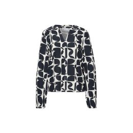 Street One Langarmshirt in shadowed navy | Gr.: 36