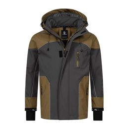 Rock Creek Softshelljacke in Hellbraun | Gr.: XXL