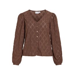 Vila Bluse 'ABBI' Damen Gr&ouml;&szlig;e XXL braun
