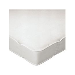 Erwin M&uuml;ller Erwin M&uuml;ller Molton Matratzenauflage f&uuml;r Boxspringbetten kochfest Erfurt in wei&szlig; | Gr.: 90 x 200 cm