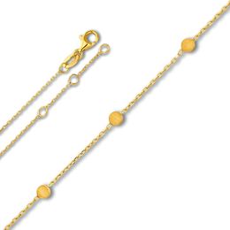 ONE ELEMENT Damen Silberarmband "Armband Rundankerkette aus 925 Silber 19 cm", Silber 925 (Sterlingsilber), gold, Silber 925 (Sterlingsilber),