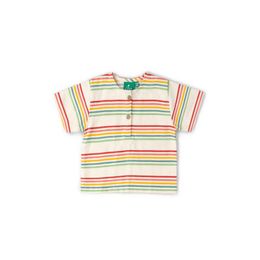 Little Green Radicals Kurz&auml;rmeliges Henley-Oberteil in Multi | Gr.: 18-24 MONATE