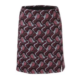 Aniston CASUAL Minirock in bordeaux-braun-hellblau-schwarz-rauchblau | Gr.: 36