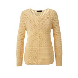Aniston CASUAL Rundhalspullover in gelb | Gr.: 42