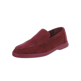 Ital-Design Halbschuh in Weinrot | Gr.: 37