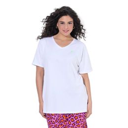 Ulla Popken Shirt in schneewei&szlig; | Gr.: 58-60