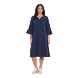 Ulla Popken Kleid in marine | Gr.: 46-48