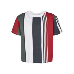 Urban Classics T-Shirt in white/navy | Gr.: 146/152