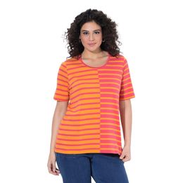 Ulla Popken Shirt in hellorange | Gr.: 46-48