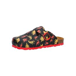 Lico Hausschuh "Bioline Clog Kids" in Schwarz | Gr.: 34
