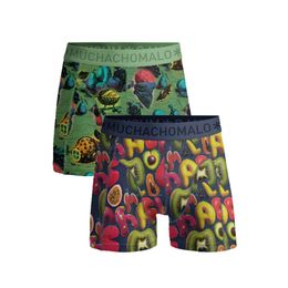 MUCHACHOMALO 2er-Set: Boxershort in Mehrfarbig - f&uuml;r Kinder | Gr.: 176