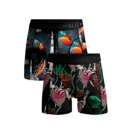 MUCHACHOMALO 2er-Set: Boxershort in Mehrfarbig - f&uuml;r Kinder | Gr.: 158-164