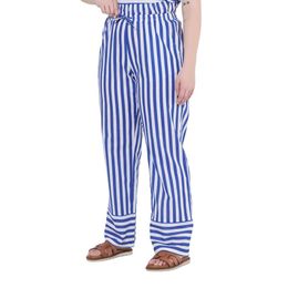 Ulla Popken Schlupfhose in azurblau | Gr.: 62/64