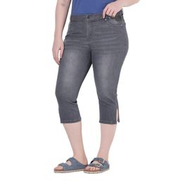 Ulla Popken Jeans in grey denim | Gr.: 54 - Normalgr&ouml;&szlig;e