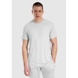 Smilodox T-Shirt Ilian Modal in Grau Melange | Gr.: L