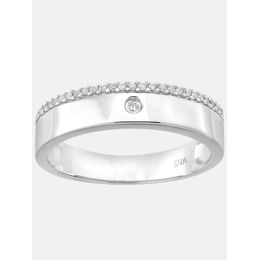 Diamant Leternel Ring Damen Gr&ouml;&szlig;e 50 silber