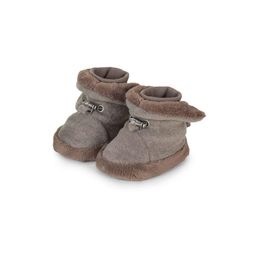 Sterntaler Baby Stiefel uni in braun melange | Gr.: 22
