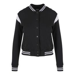 Urban Classics College Jacket in black/white | Gr.: M