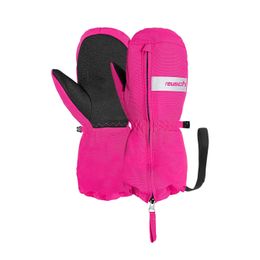 Reusch Kinder F&auml;ustlinge "Moritz Mitten", pink, Gr. 1, mehrfarbig, 50% Polyester, 30% Polyamid, 20% Polyurethan, Handschuhe, mit w&auml;rmender und