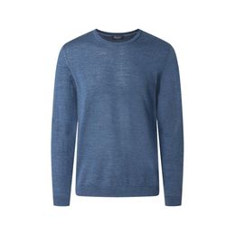 Maerz Muenchen Herren Strickpullover "Maerz Muenchen 401800 Strickpullover Herren Bekleidung", blau, Gr. 58, 100% Wolle, Pullover