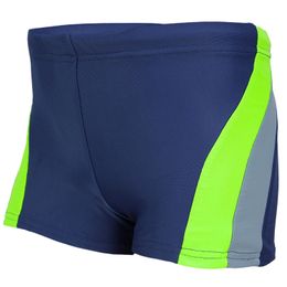 AQUARTI Kinder Badehose "Badehose Jungen Kinder Badehose Seitliche Paspel", blau, Gr. 152, Obermaterial: 80% Polyamid PA. 20% Elasthan EL., Badehosen