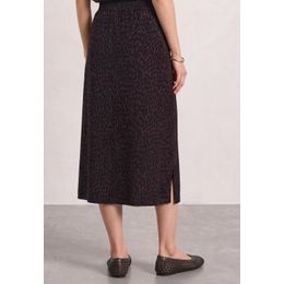 Street One Damen Sommerrockrustic rouge, Gr. 38, Stoff, 100% Viskose, R&ouml;cke, Elastikbund mit Tunnelzug