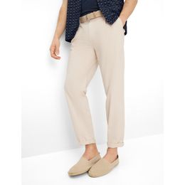 Brax Herren Chinohose "Style TINO", beige, Gr. 35, Web, 88% Baumwolle, 9% Elastomultiester, 3% Elasthan, Hosen