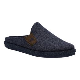 Josef Seibel Herren Hausschuh "Clemens 01, ocean-kombi", Gr. 43, blau, Obermaterial: 100% Textilmaterial TEXMAT., Schuhe