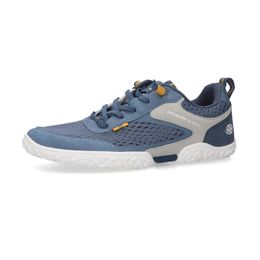 Herren Slip-On Sneaker, Dockers by Gerli, Gr. 43, blau, Lederimitat, Textil, Basic, Schuhe, Schlupf Sneaker, Freizeitschuh, Halbschuh
