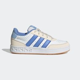 M&auml;dchen Sneaker "BREAKBASE KIDS", adidas Sportswear, Gr. 39, wei&szlig;, Synthetik, Textil, Schuhe, f&uuml;r Kinder & Jugendliche