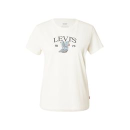 Levi's Levi's T-Shirt 'THE PERFECT' Damen Gr&ouml;&szlig;e S opal / taubenblau / dunkelgrau / wei&szlig;