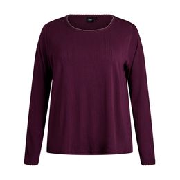 ZIZZI Schlafshirt 'Pointy' Damen Gr&ouml;&szlig;e XL/XXL mauve