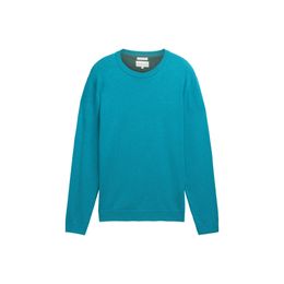 Tom Tailor Pullover Herren Gr&ouml;&szlig;e L cyanblau