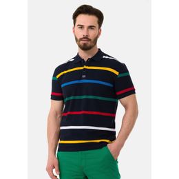 Cipo & Baxx CIPO & BAXX Herren T-Shirt "CT749", blau, Gr. XL, gestreift, Obermaterial: 100% Baumwolle CO., Shirts, gerade geschnitten